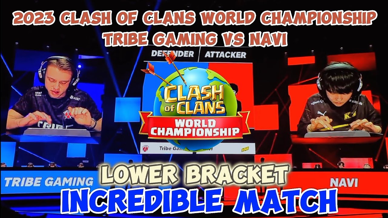 FINAL REMATCH! NAVI vs Tribe Gaming Clash of Clans World Championship ...
