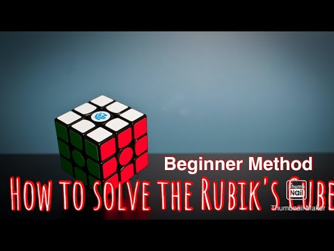 How to solve the Rubik's Cube| Beginner Method Easy - YouTube