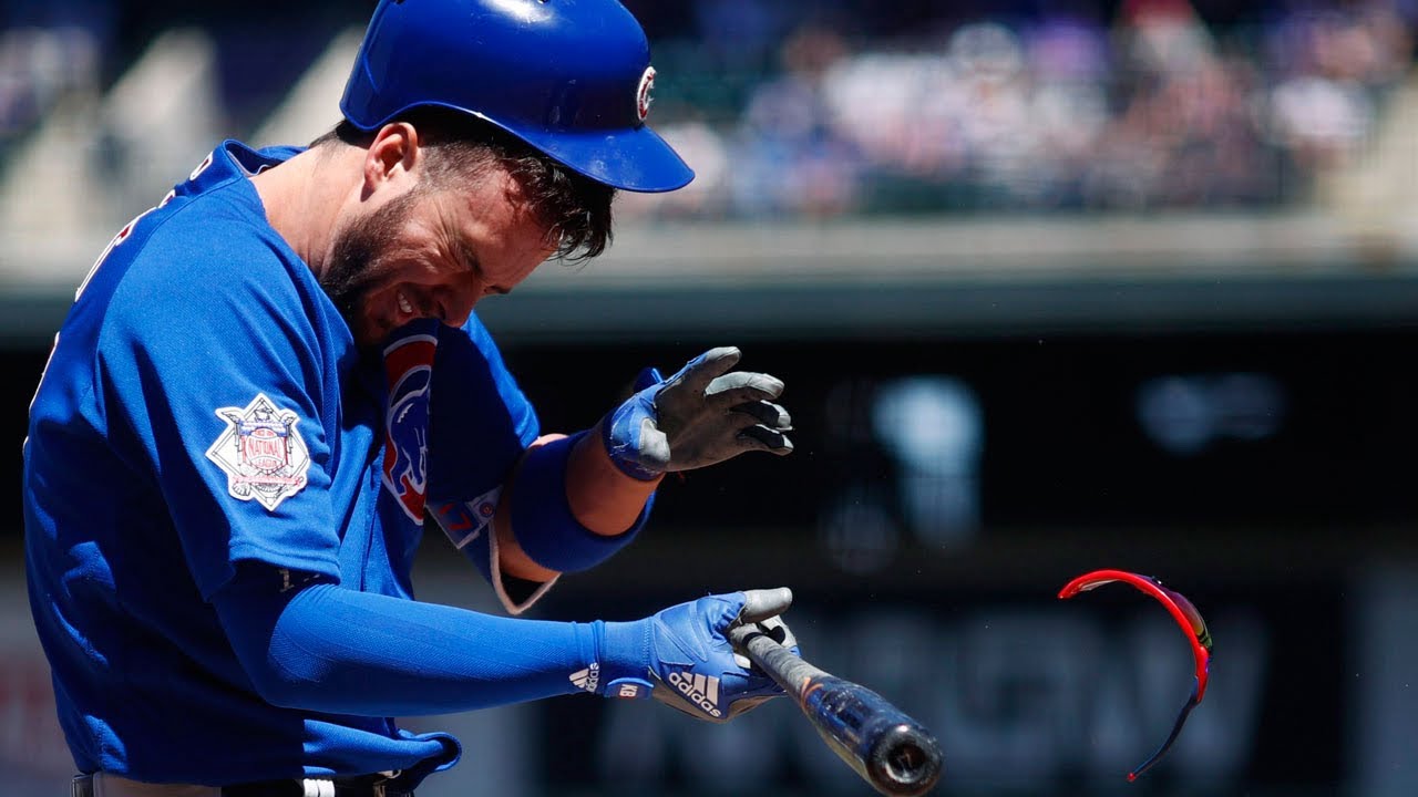 MLB Career Changing Moments - Kris Bryant hit in the head with pitch ...