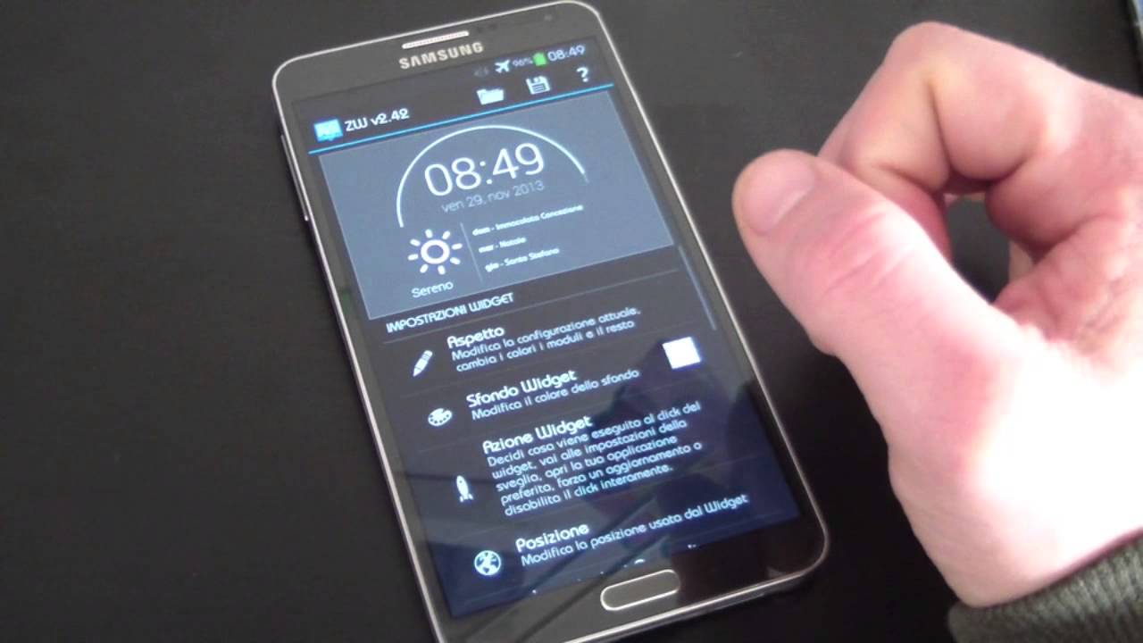 Nuova Homescreen per Samsung Galaxy Note 3 con Nova Launcher - YouTube