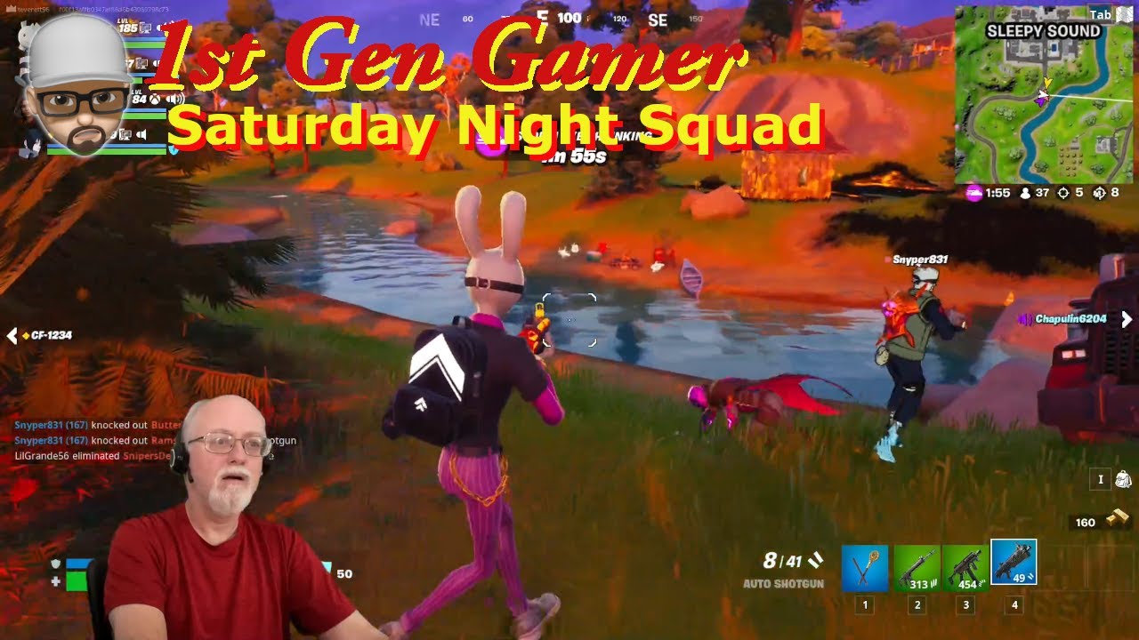 Fortnite -Saturday Squad night (Date Night)! Crazy Crazy Firefights ...