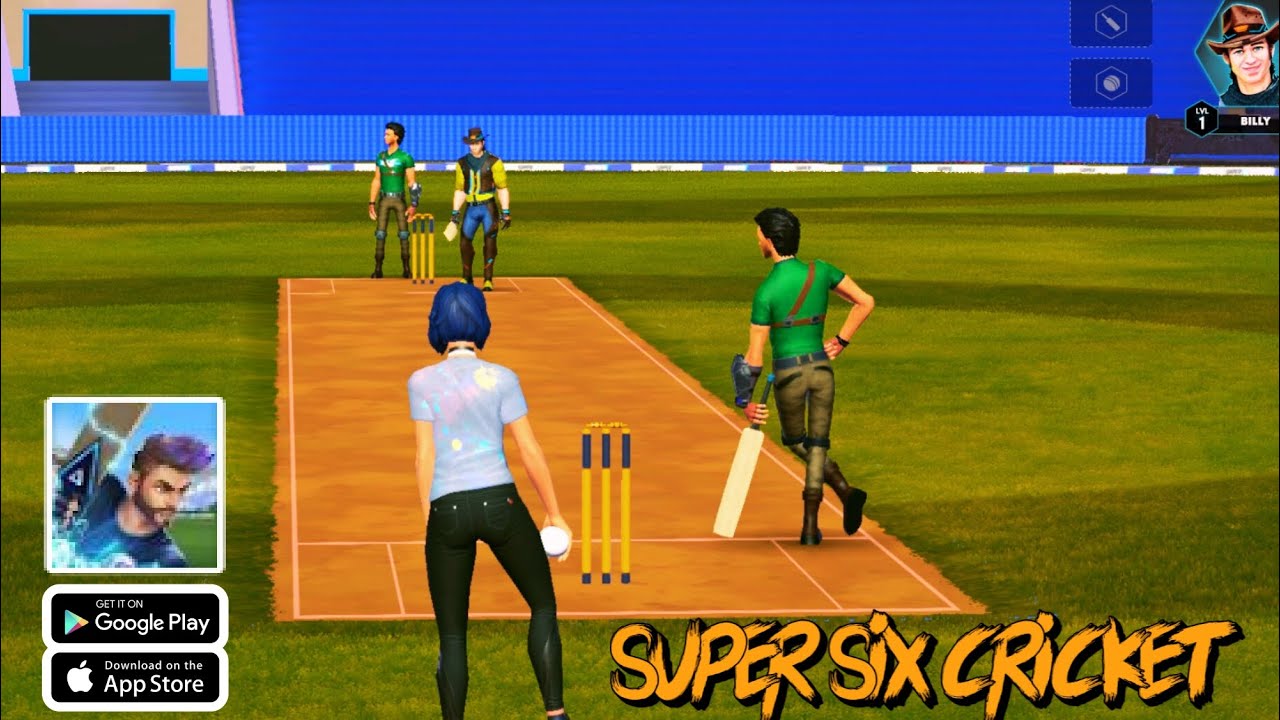 Super Six Cricket (Android, iOS) Mobile Gameplay Walkthrough | Online ...