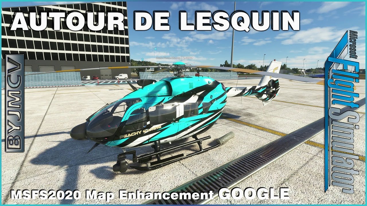 MSFS2020 - Autour de Lesquin - Map Enhancement : GOOGLE MAPS - BYJMCV ...