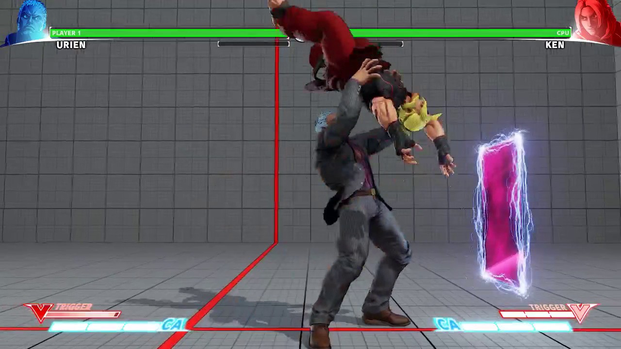 Urien Full Juggle from Backthrow into Aegis - YouTube