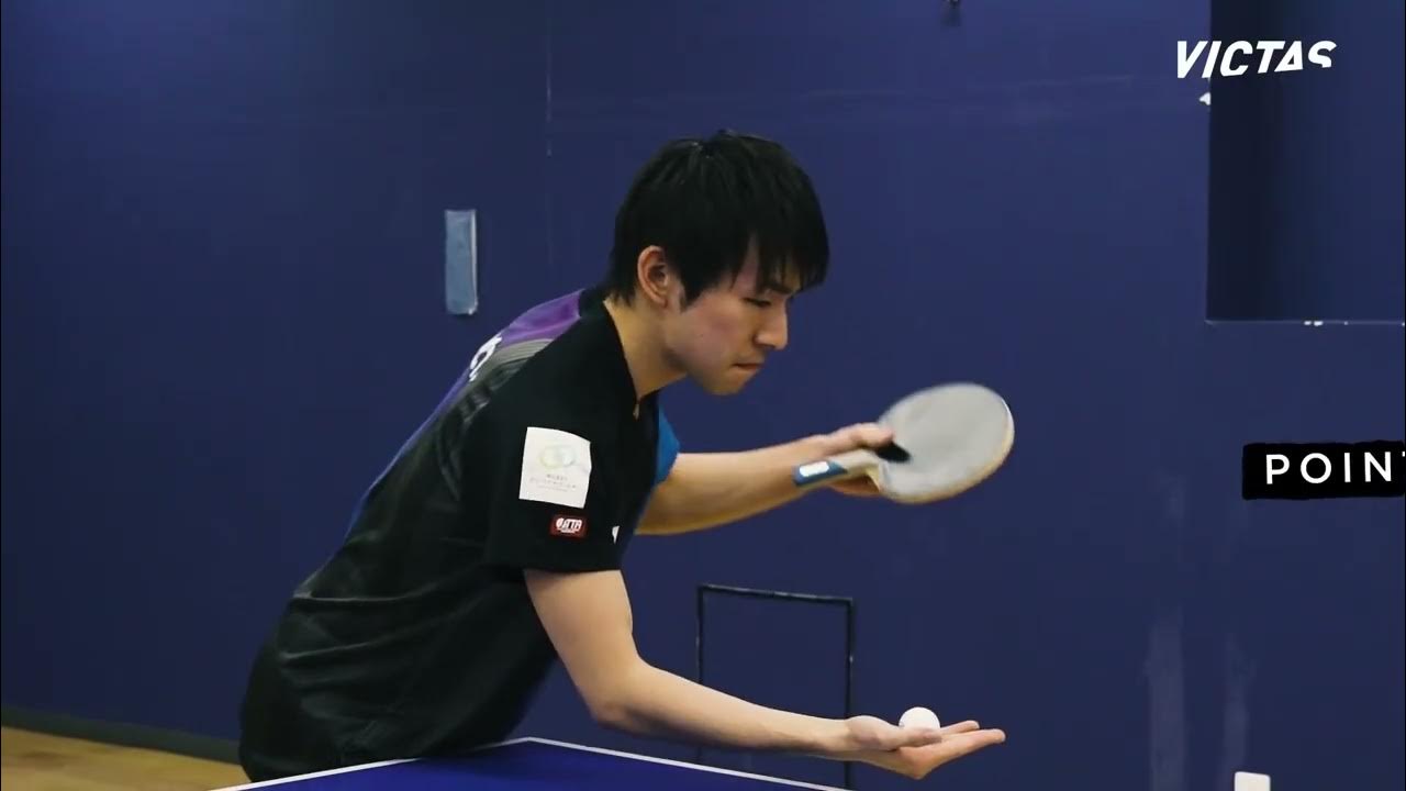 Koki Niwa All Service Technique by VICTAS JOURNAL VIDEO-sub - YouTube