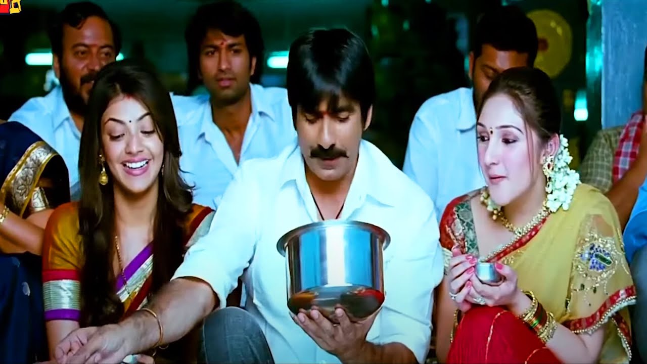 Ravi Teja, Kajal & Sridevi Vijaykumar Telugu Movie Interesting Scene || Bomma Blockbusters - YouTube