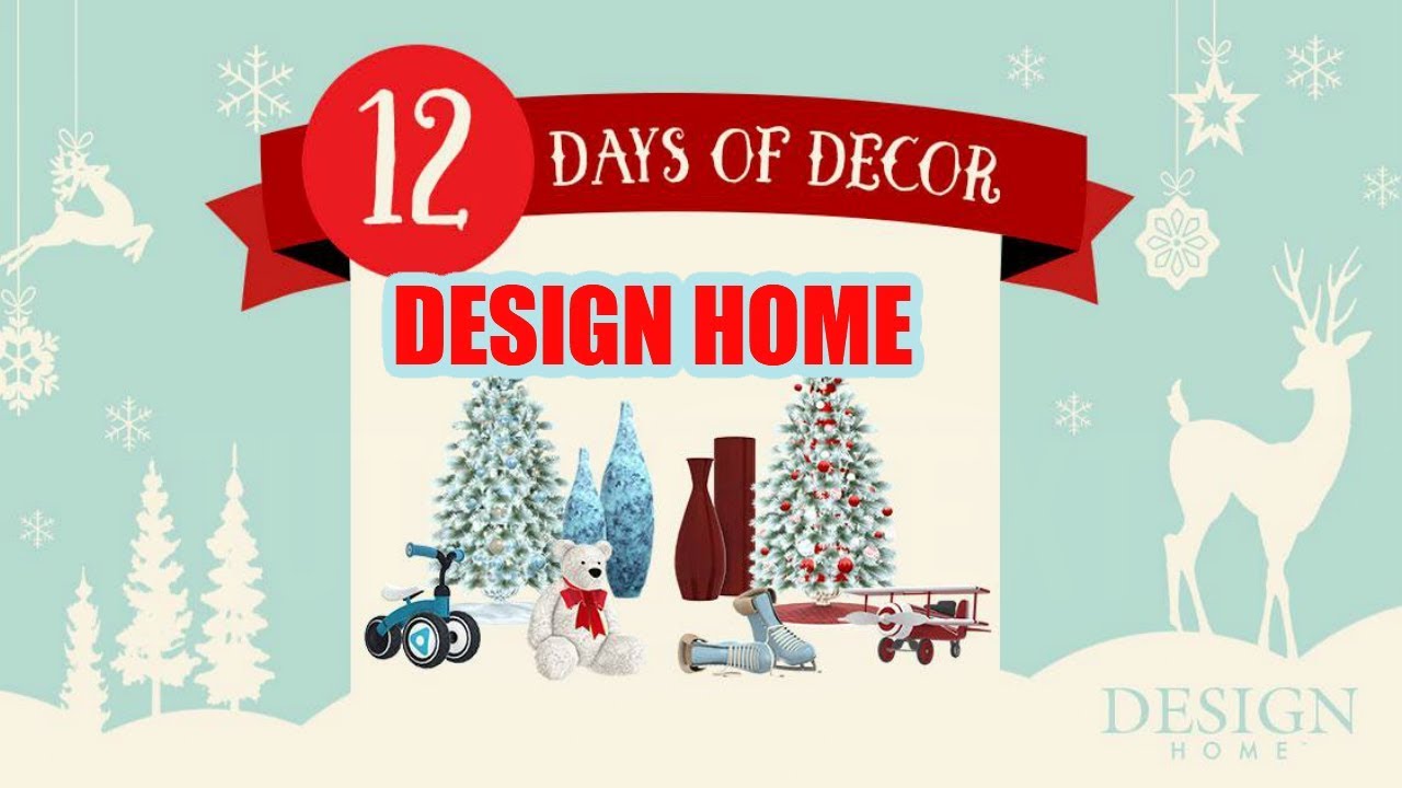 DESIGN HOME'S NEW HOLIDAY DECOR IS HERE! DHDR REVIEW - YouTube
