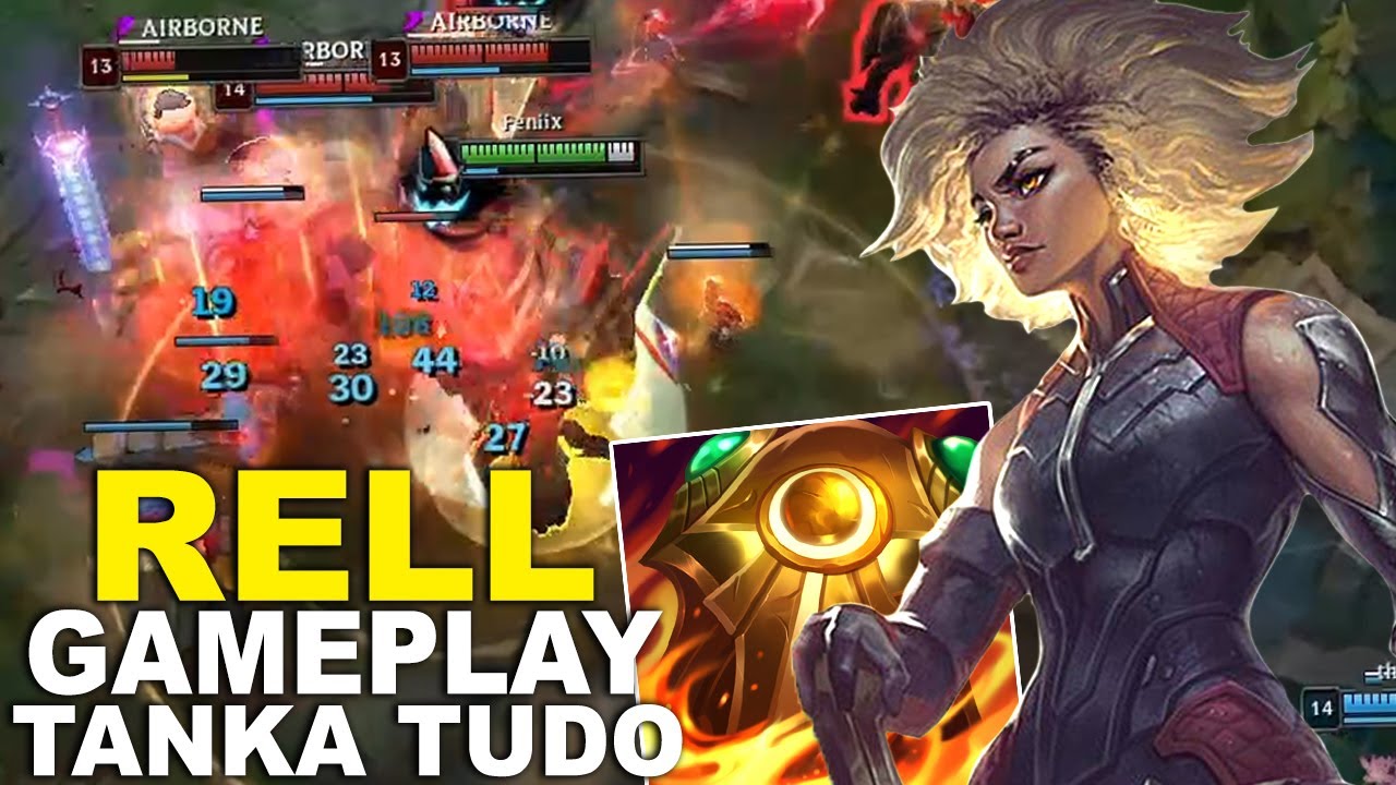 RELL NOVA CAMPEÃ GAMEPLAY EXPLICATIVA | PRIMEIRA PARTIDA RELL A CAMPEÃ ...