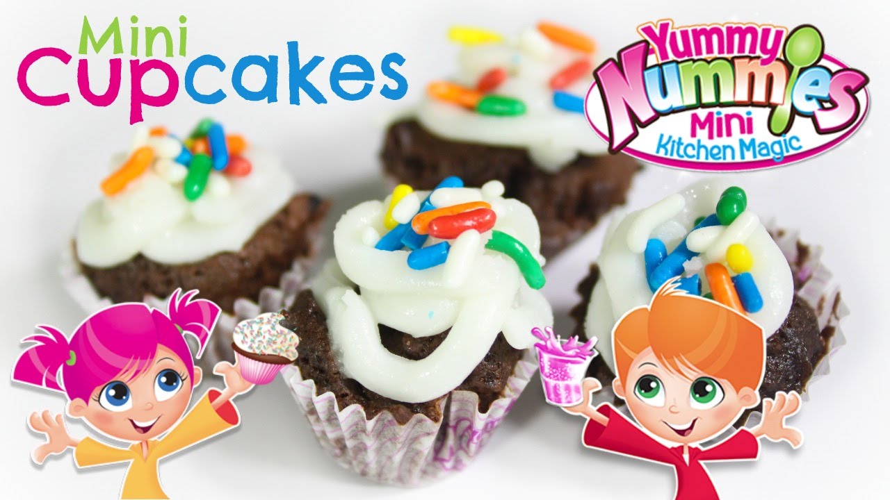 Yummy Nummies Mini Cupcakes | Fun Indoor Activity For Kids - YouTube