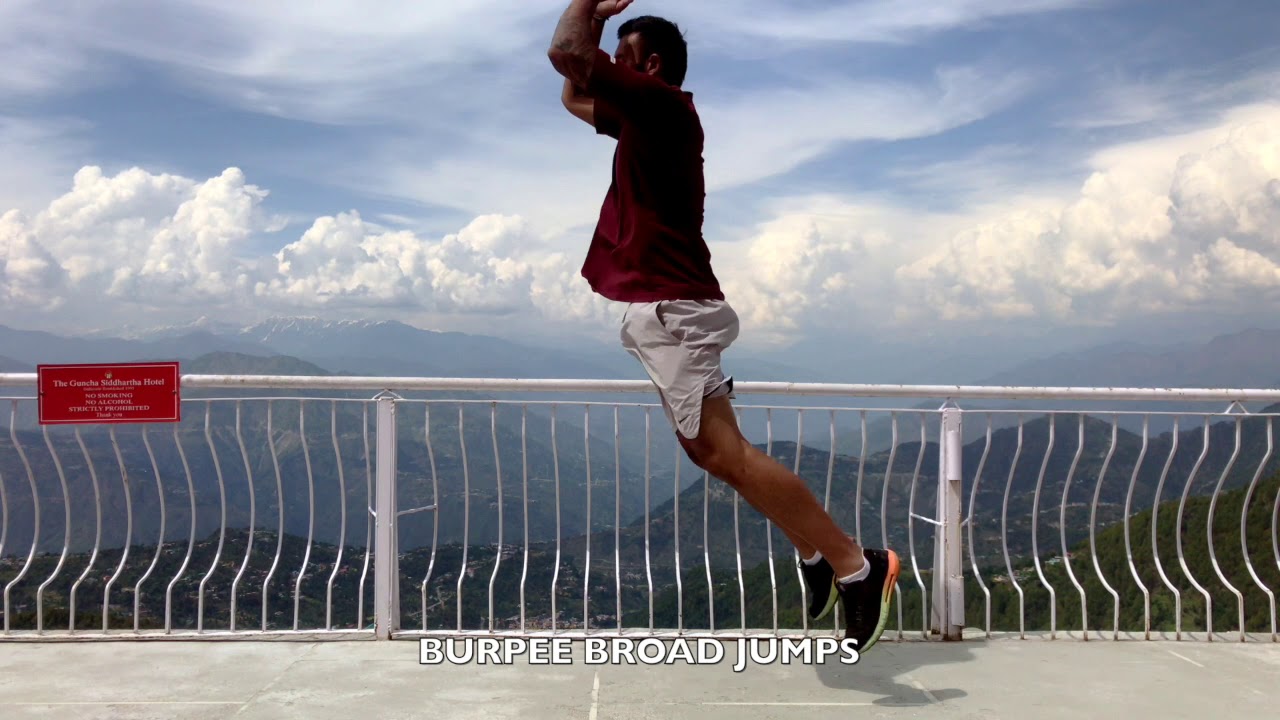 BURPEE BROAD JUMPS - YouTube