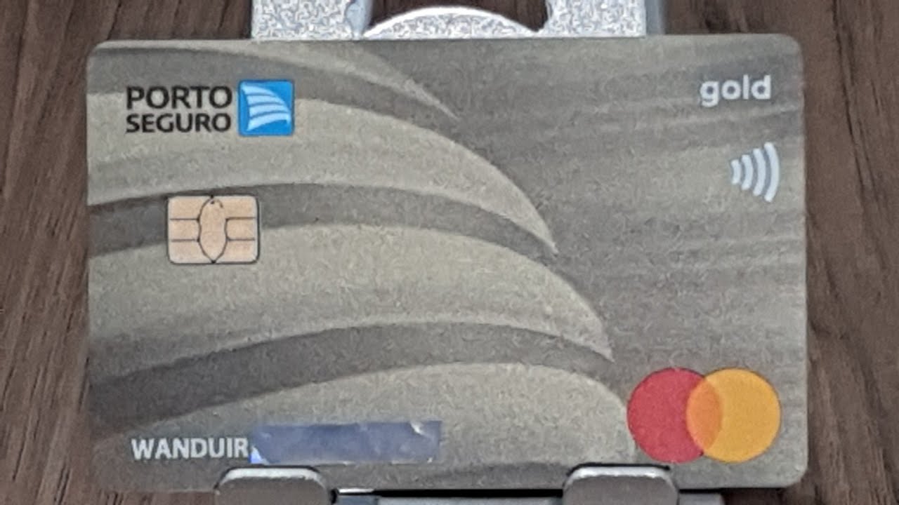 UNBOXING CARTÃO DE CRÉDITO PORTO SEGURO GOLD MASTERCARD 😳 - YouTube