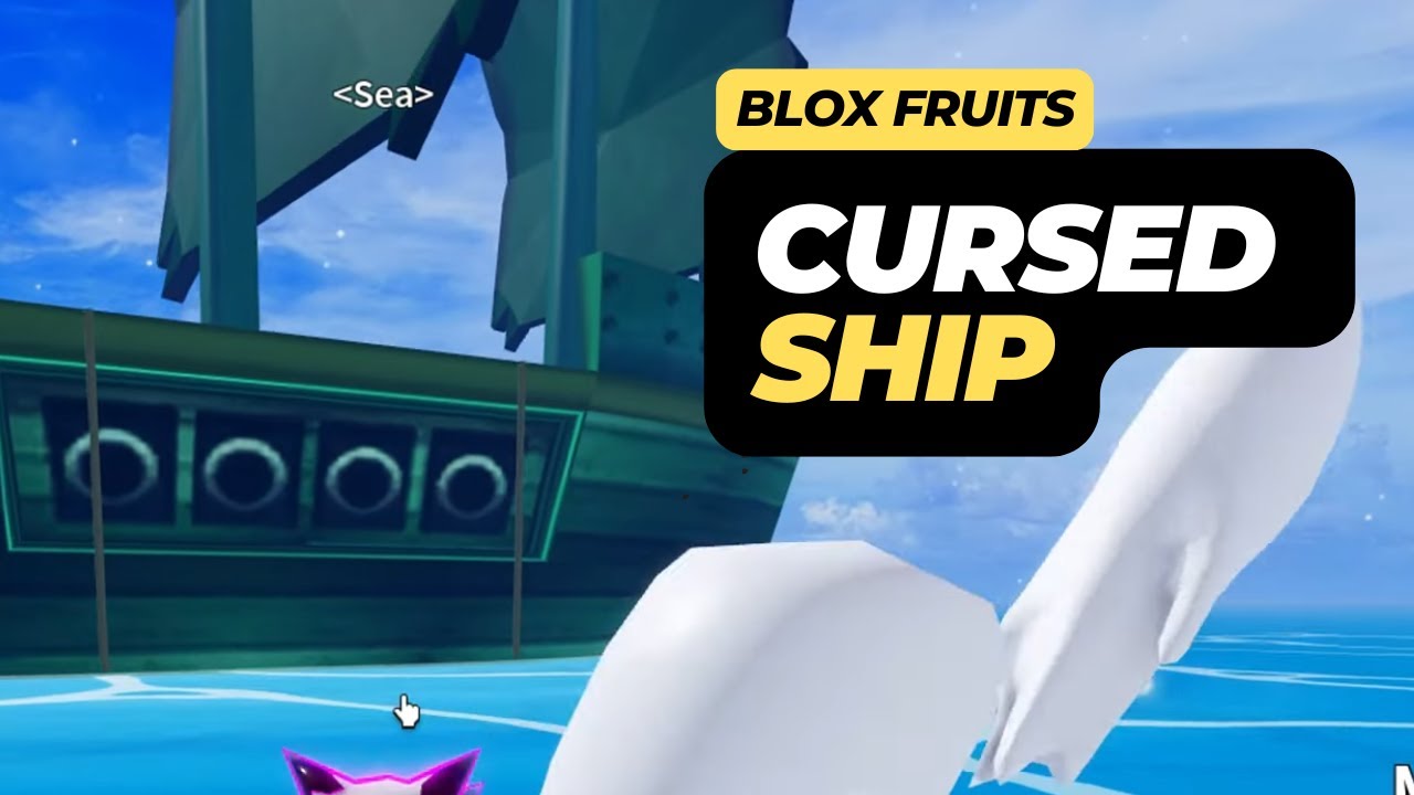 Where is the Cursed Ship (Location) - Blox Fruits - YouTube