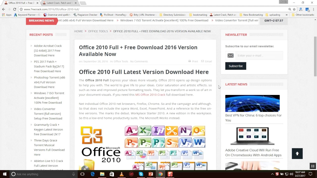 How to install Office 2010 into PC - YouTube
