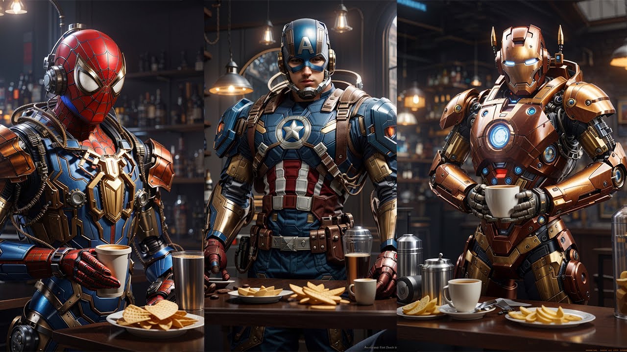 TOP 5 ABSOLUTE REALITY OF MARVEL CHARACTERS | 4K | #marvel #aigenerated ...