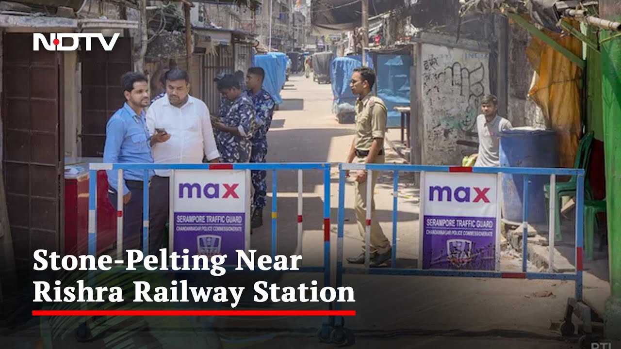 Fresh Stone Pelting In West Bengal's Hooghly; Train Services Affected ...