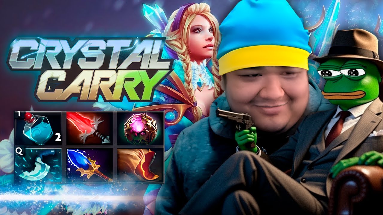 ¿Me toco contra la mafia? Crystal Maiden CARRY para asegurar 😏 - YouTube
