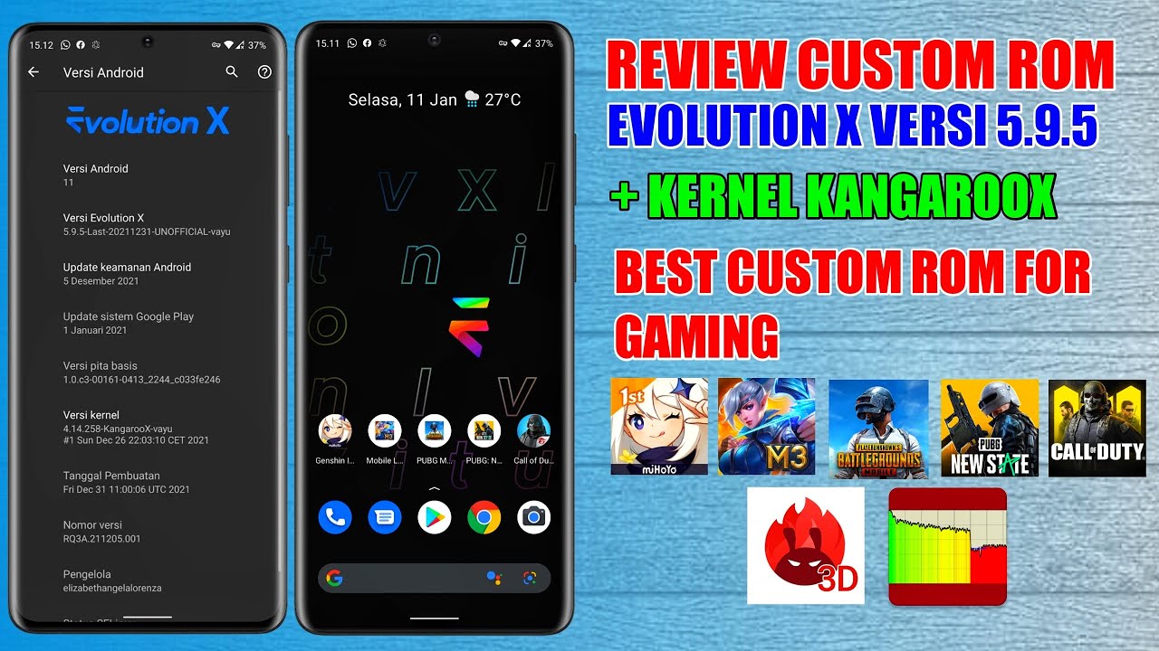 Review Custom Rom Gaming Dari Evolution X Versi 5.9.5 Unofficial ...