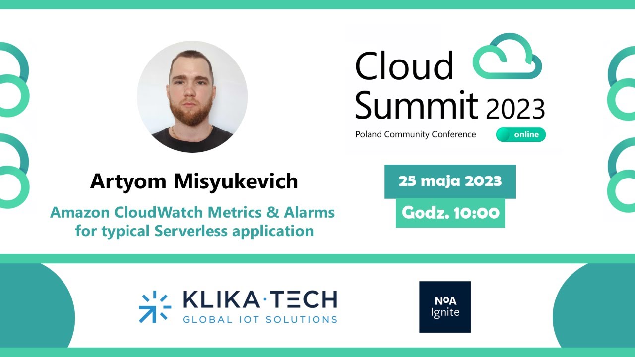 🌨 Amazon CloudWatch Metrics & Alarms for typical Serverless application - Artyom Misyukevich ...