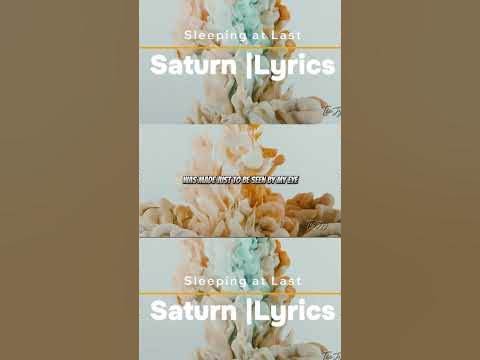 Sleeping At Last - Saturn(Lyrics) - YouTube