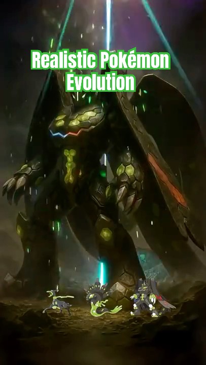 Realistic Pokémon Form Change | Pokédex No.718 🐍 (Zygarde 10% → 50% → ...