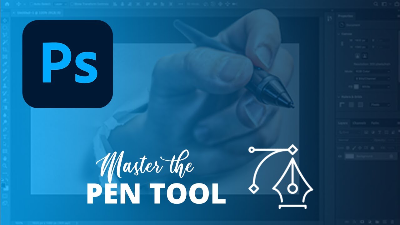 What is the Pen Tool (Path & Shape) - Part 2 - YouTube