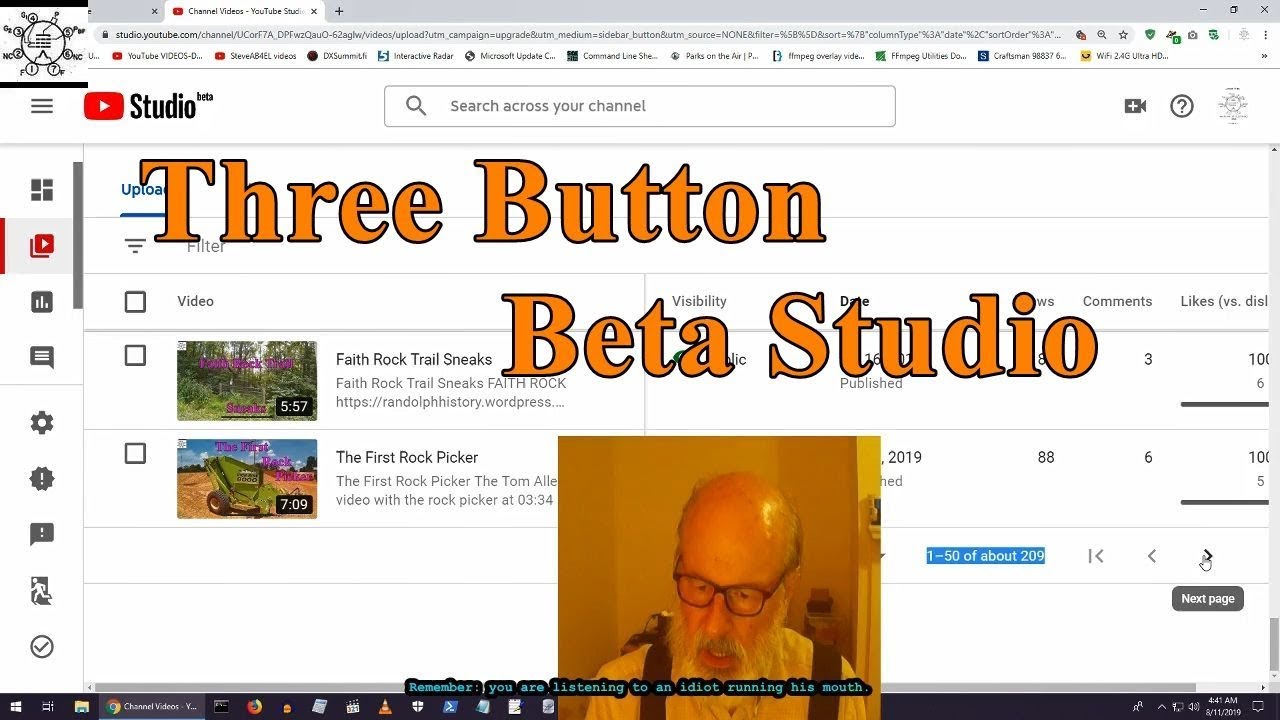 Three Button Beta Studio - YouTube