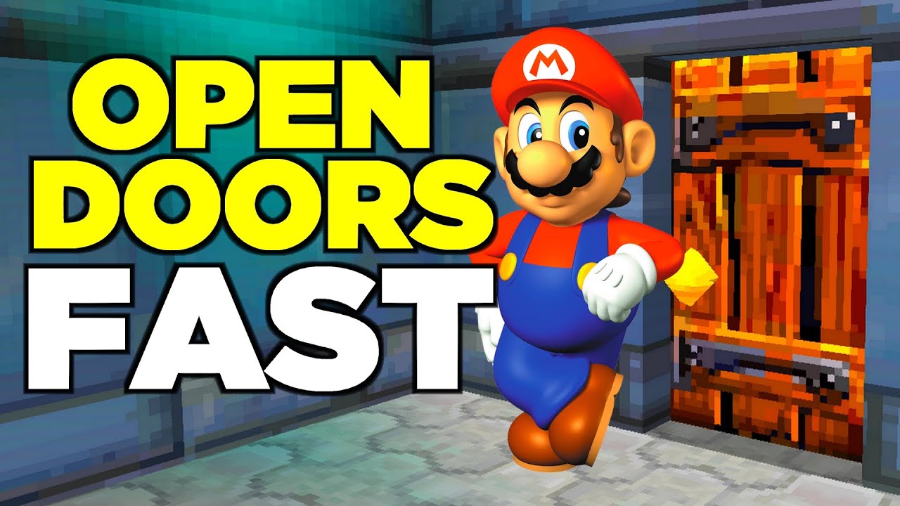 How fast can you ENTER DOORS in every MARIO game? - YouTube