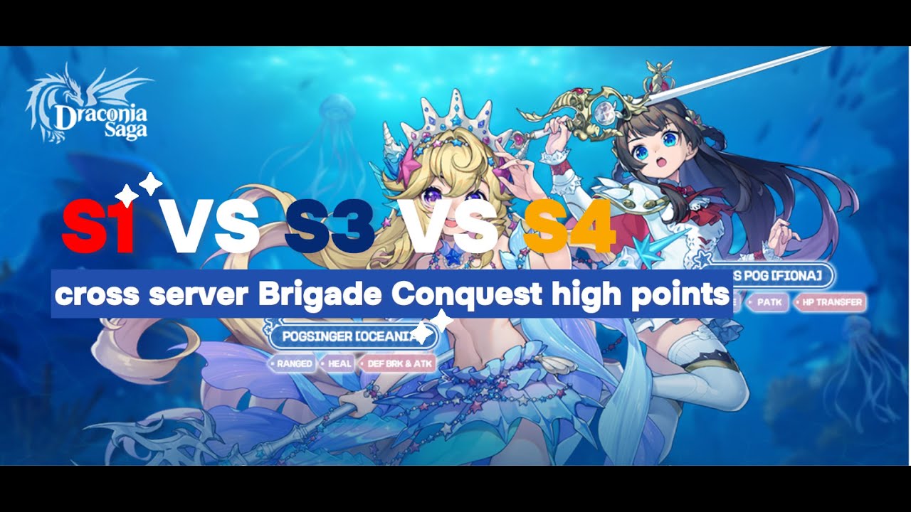 S1 VS S3 VS S4 Cross Server Brigade Conquest | PVP Gameplay | New ...