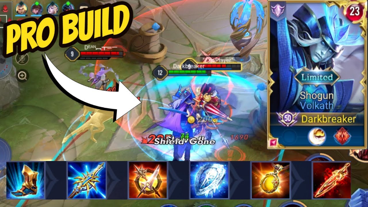 VOLKATH NEW BUILD SOLO RANK GAMEPLAY | AoV | 傳說對決 | RoV | Liên Quân ...