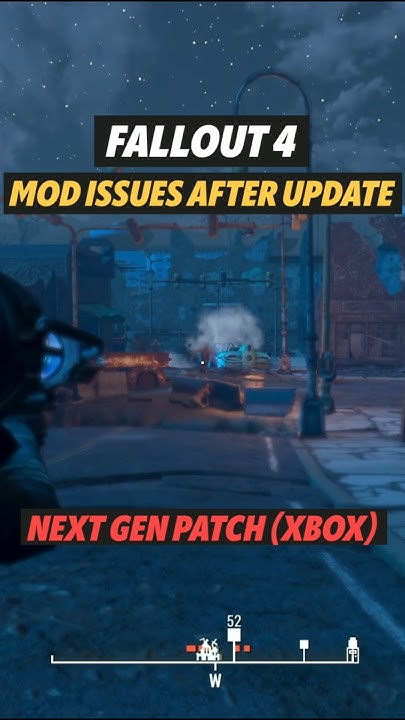Mods with issues after the Fallout 4 next gen update (XBOX Series X) - YouTube
