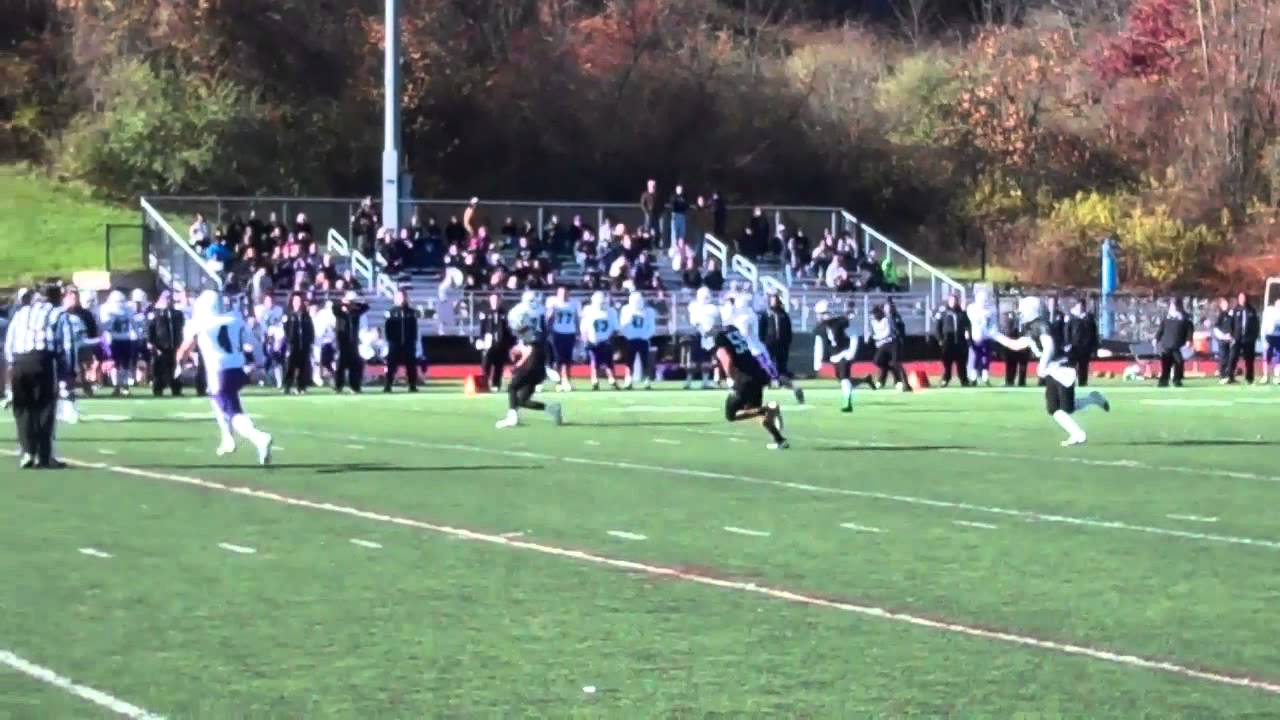 Nichols College football vs. Curry 11-8-14 - YouTube