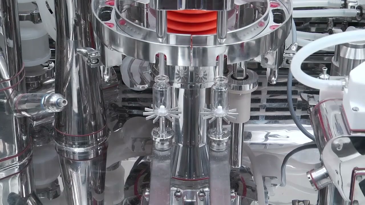 Powder filling MACOFAR MICROROBOT 50 - YouTube