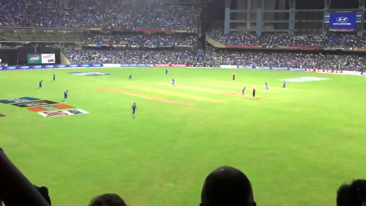 The Winning Moment from Wankhede Stadium - YouTube