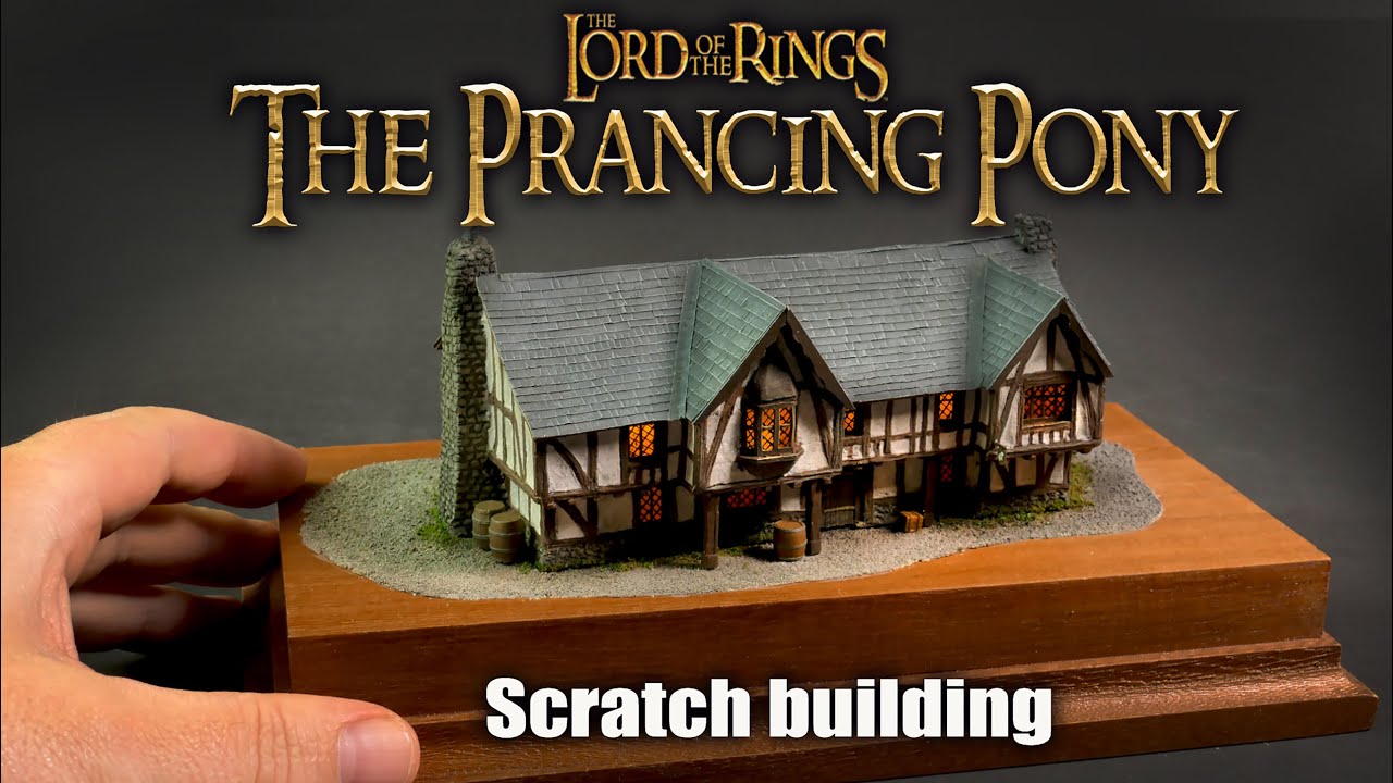 The Lord of the Rings | The Prancing Pony Diorama - YouTube