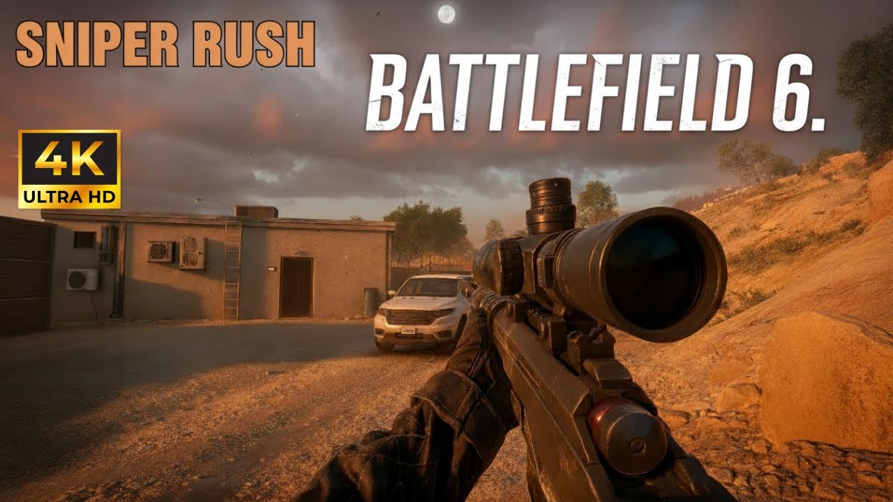 Aggressive Recon: MP-28 ESR SNIPER RUSH! (BF6 Gameplay) - YouTube