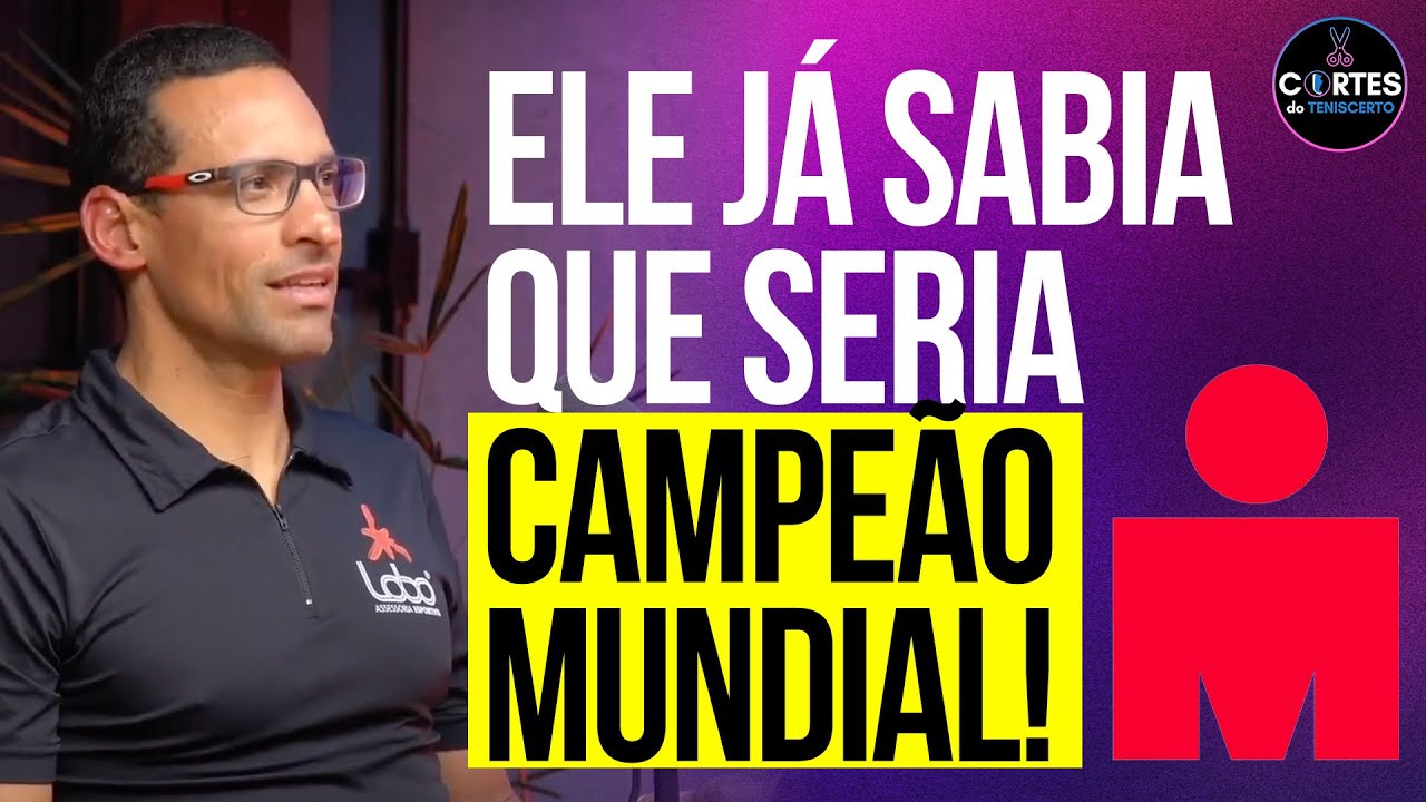 ELE JÁ SABIA que seria CAMPEÃO MUNDIAL DO IRONMAN (com JOSÉ BELARMINO ...