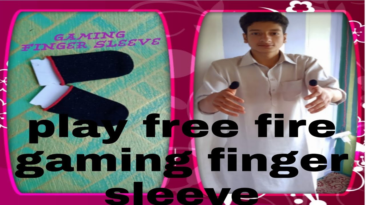 play free fire||gaming finger sleeve - YouTube