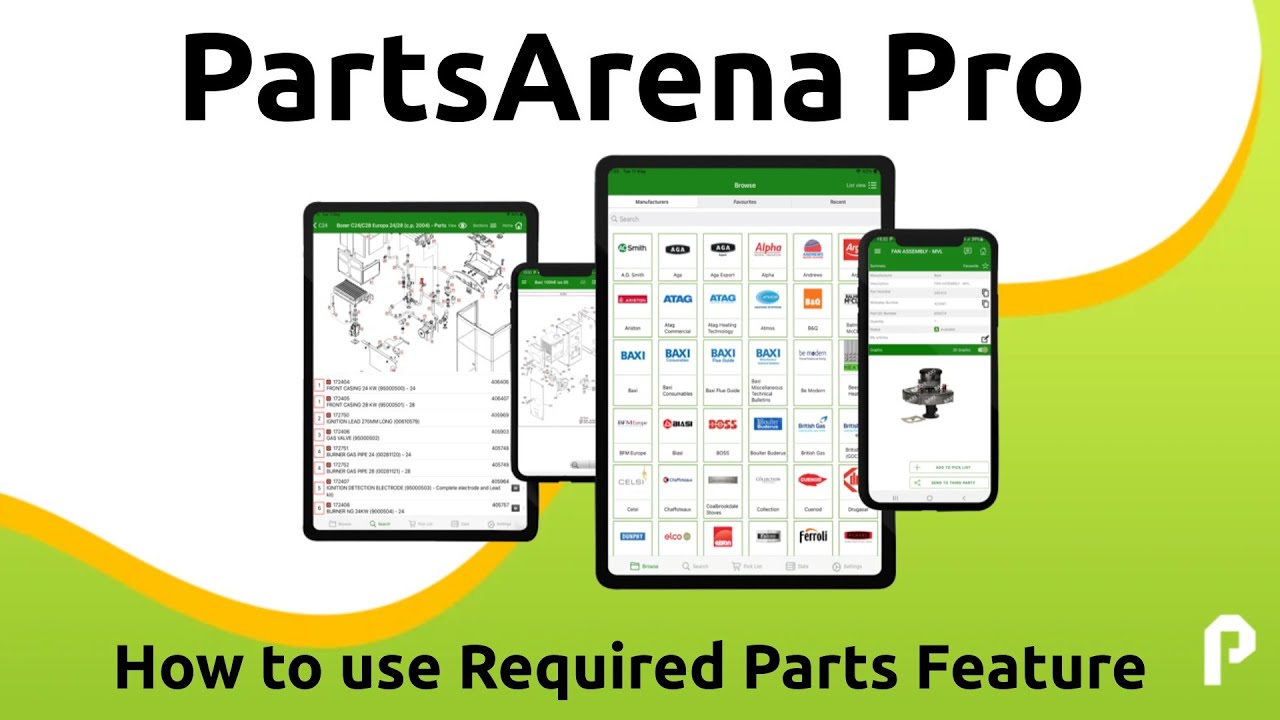 How To Use "Required Parts" Feature - PartsArena Pro - YouTube