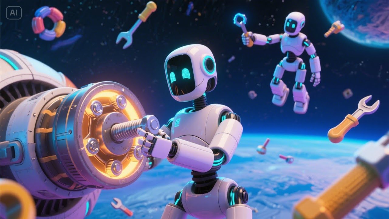 The Space Robot’s March – Beep Boop Fun! 🤖🚀 | Fun Kids Song & Nursery ...