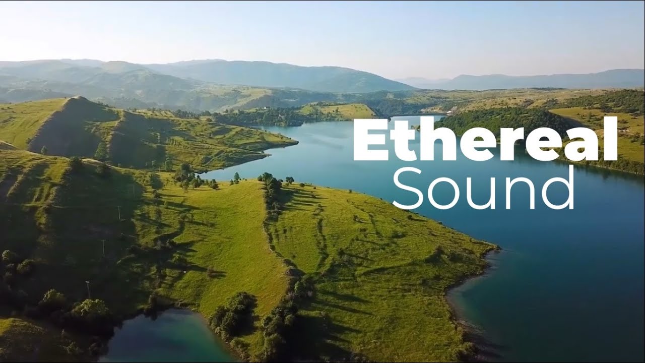 Beautiful songs and aerial view of nature - relaxing music, stress ...