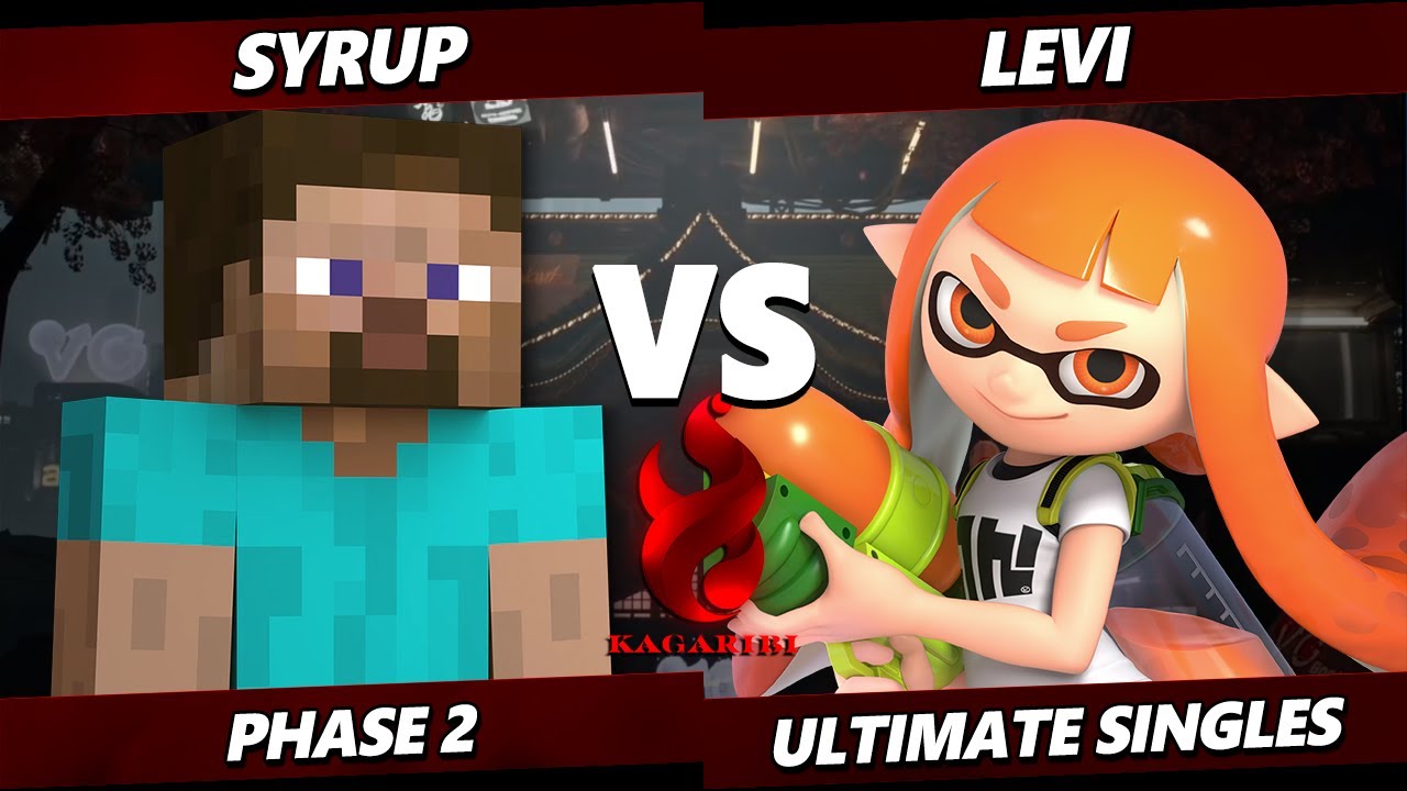 Kagaribi 13 - Syrup (Steve) Vs. Levi (Inkling) Smash Ultimate - SSBU ...