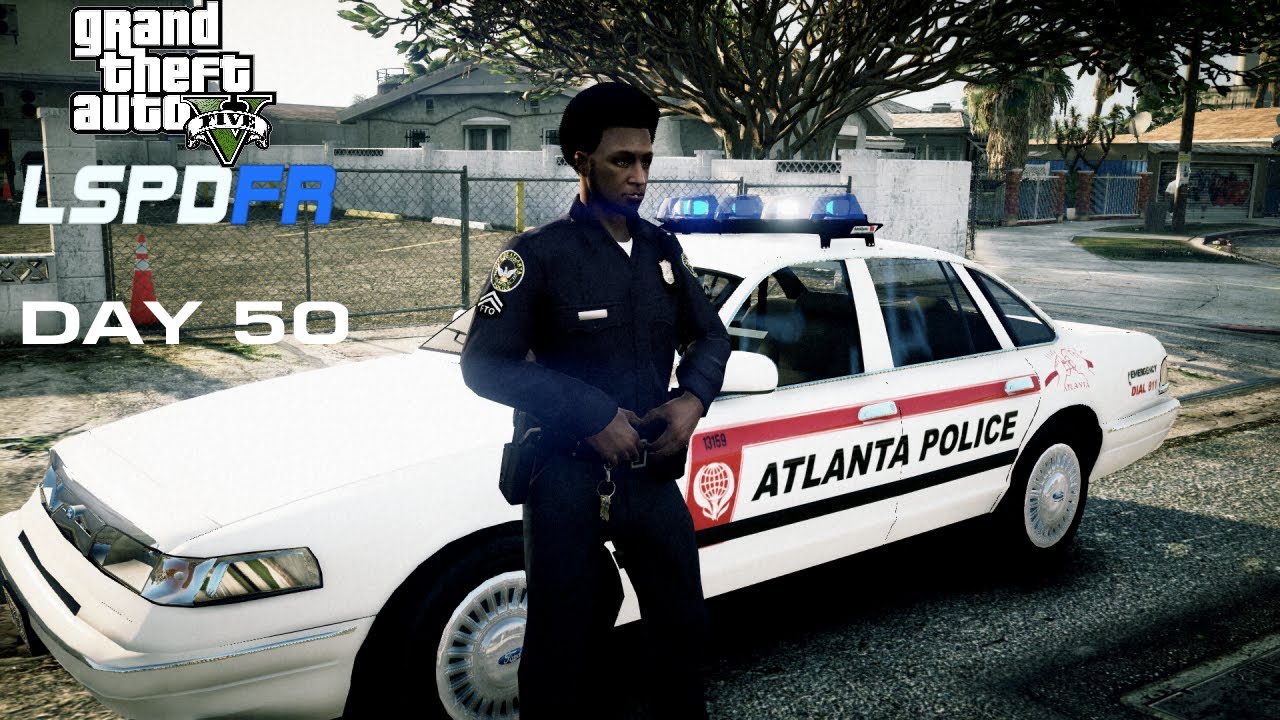 GTA V | LSPDFR 0.4.7 | Day 50 | Atlanta Police Dept | Retro Week - YouTube