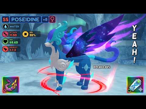 How to Get SS Rank POSEIDINE from Undine in Catch a Monster Roblox