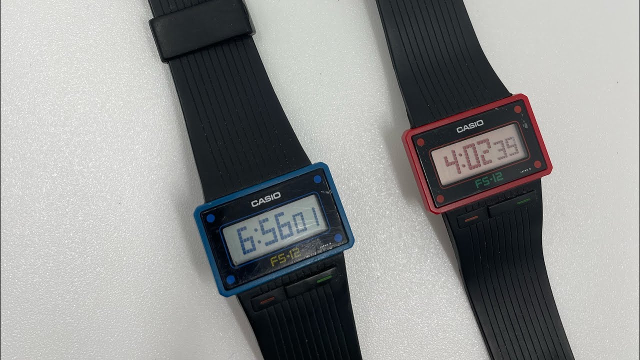 Casio FS-12 variations - YouTube