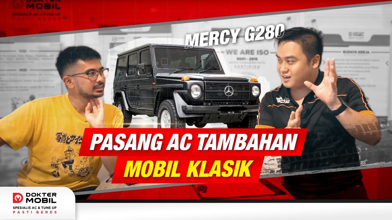 Pasang AC Tambahan di Mercy G Class 280 Den Dimas Biar Makin Dingin ...