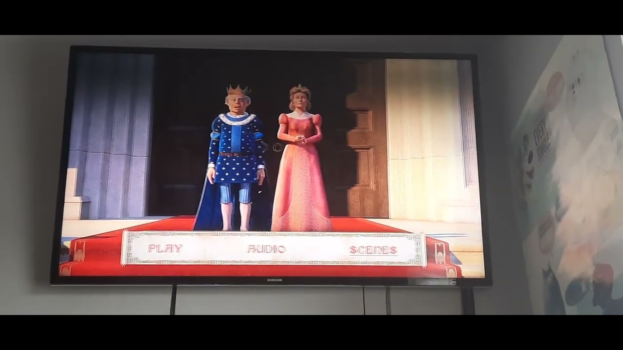 Shrek 2 2011 UK Blu-ray 3D Menu Walkthrough - YouTube