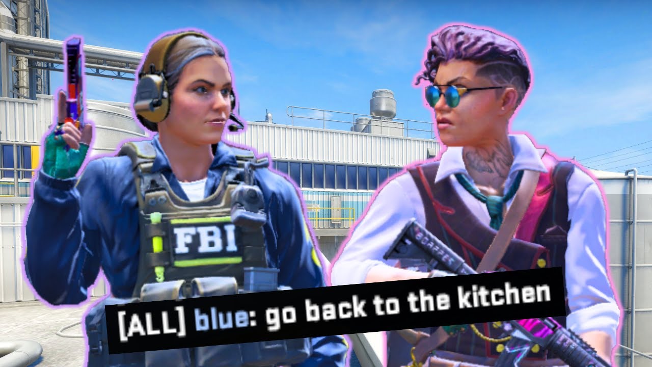 HOW GIRLS PLAY CS2 - YouTube