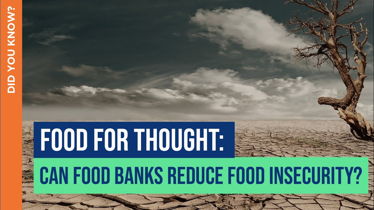 Food for Thought: Can Food Banks Reduce Food Insecurity? | Did You Know ...