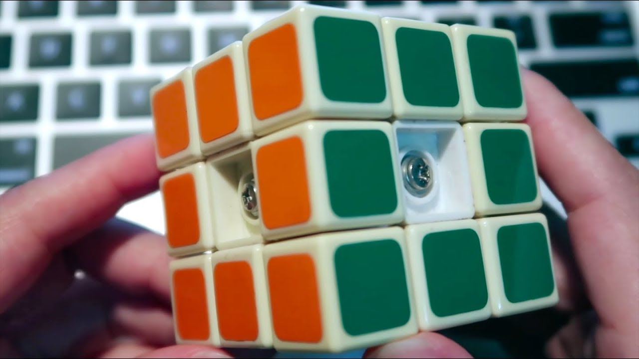 【中文ASMR】三阶空心魔方归位 - 轻耳语哄睡催眠 Rubik's Cube Void cube Solving - YouTube