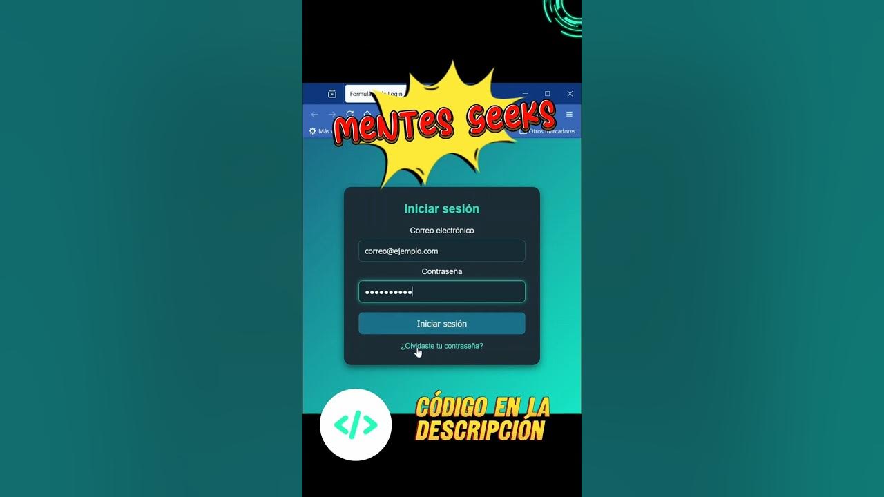 🖥️🔥 Formulario de #login con #HTML y #CSS - #Diseño moderno y animado #webdevelopment # ...